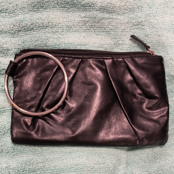 Payless | Bags | Payless Black And Silver Clutch Sleek Design | Poshmark